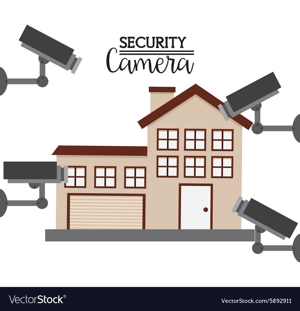 Security system Royalty Free Vector Image - VectorStock