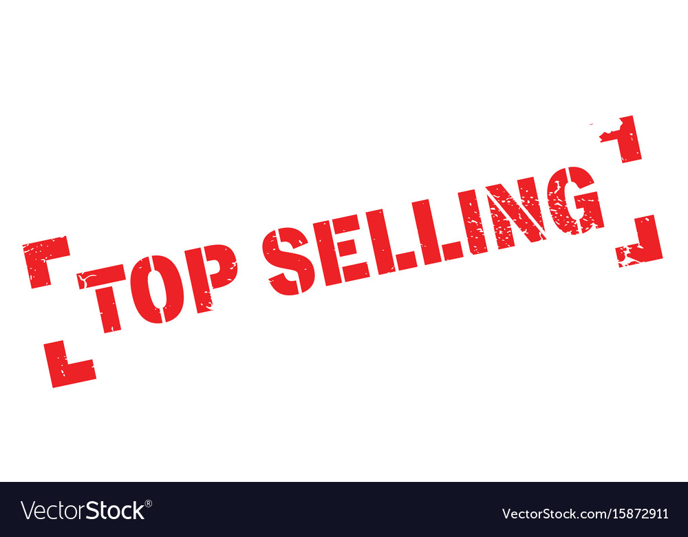 Top selling rubber stamp Royalty Free Vector Image Top selling rubber stamp Royalty Free Vector Image