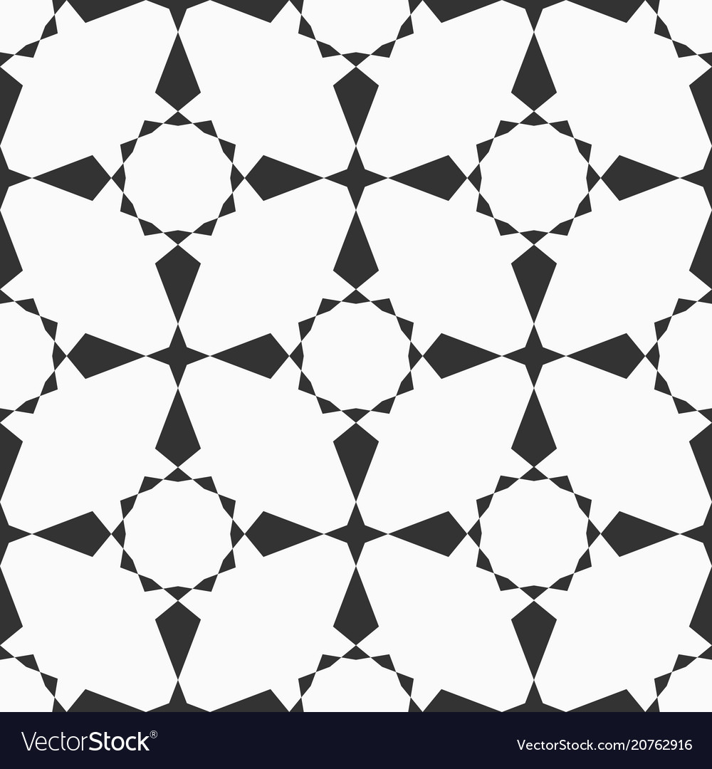 Abstract seamless pattern repeating geometric Vector Image