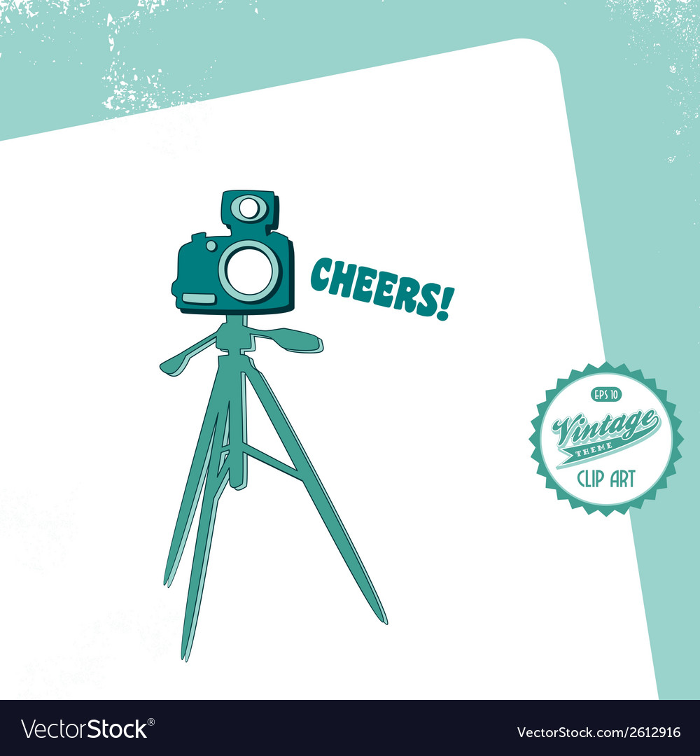 Camera design element Royalty Free Vector Image