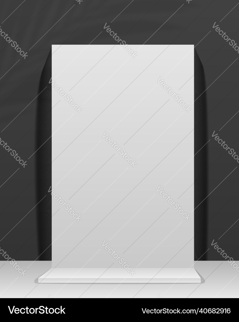 Design of studio for product display Royalty Free Vector