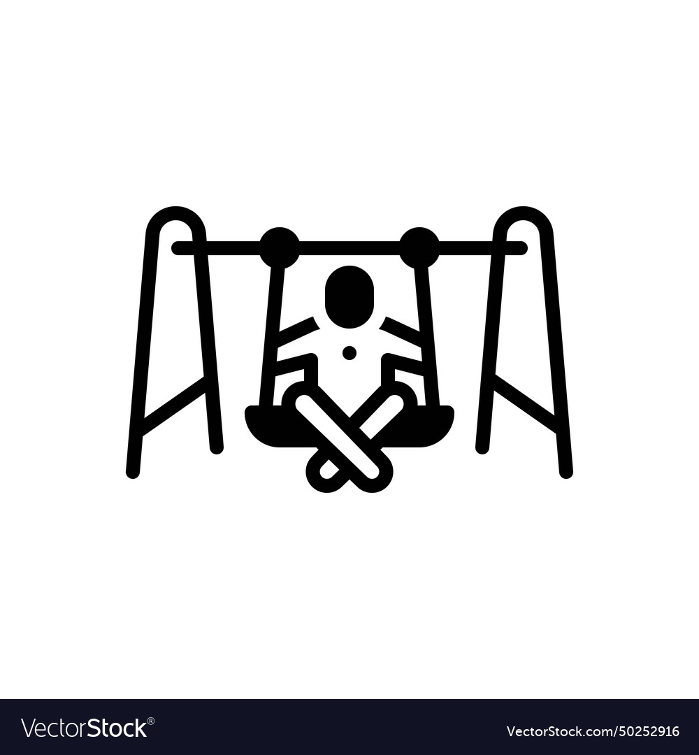 Swing Royalty Free Vector Image - VectorStock