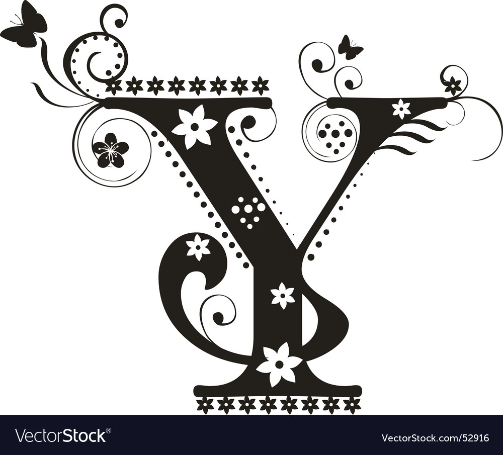 Y Royalty Free Vector Image - VectorStock