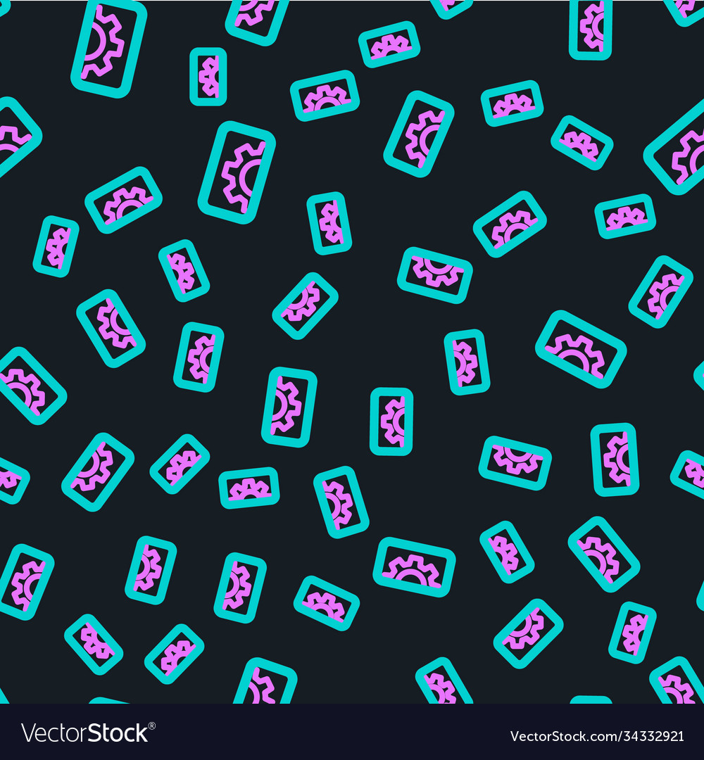 Line software web development programming Vector Image