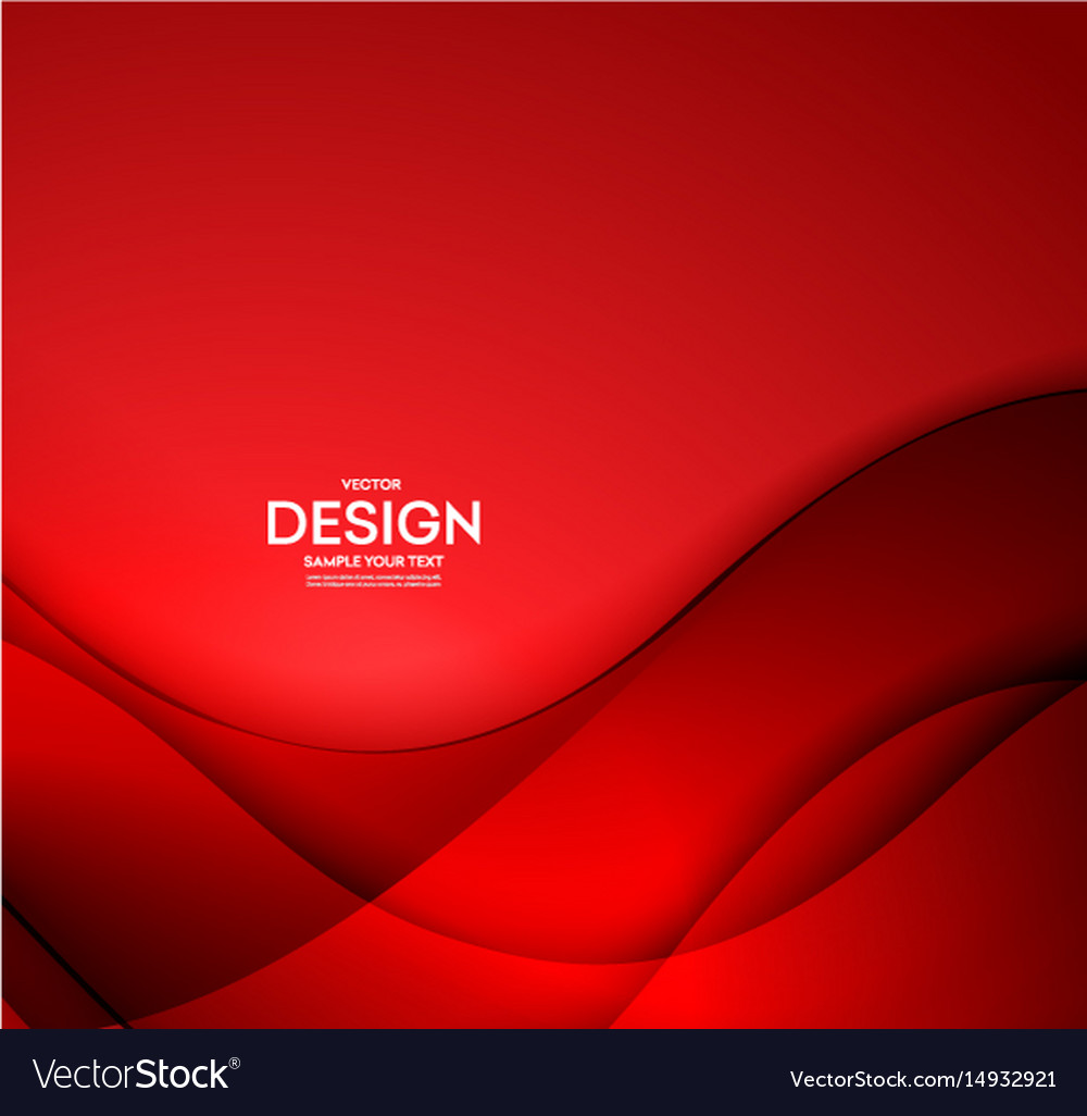 Red template abstract background Royalty Free Vector Image