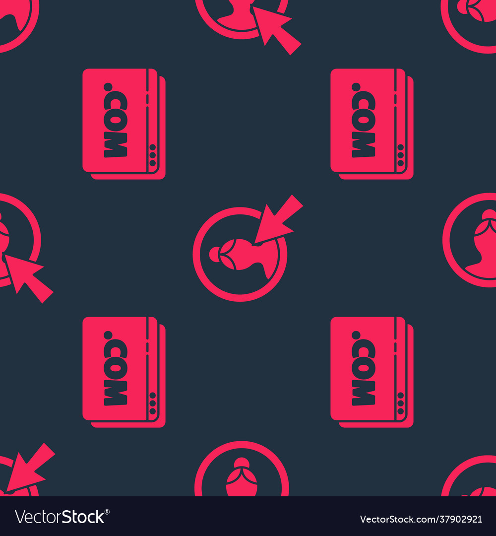 Set website template and create account screen Vector Image