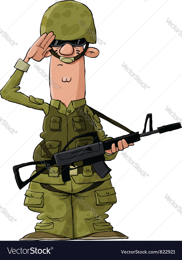 Soldier Royalty Free Vector Image - VectorStock