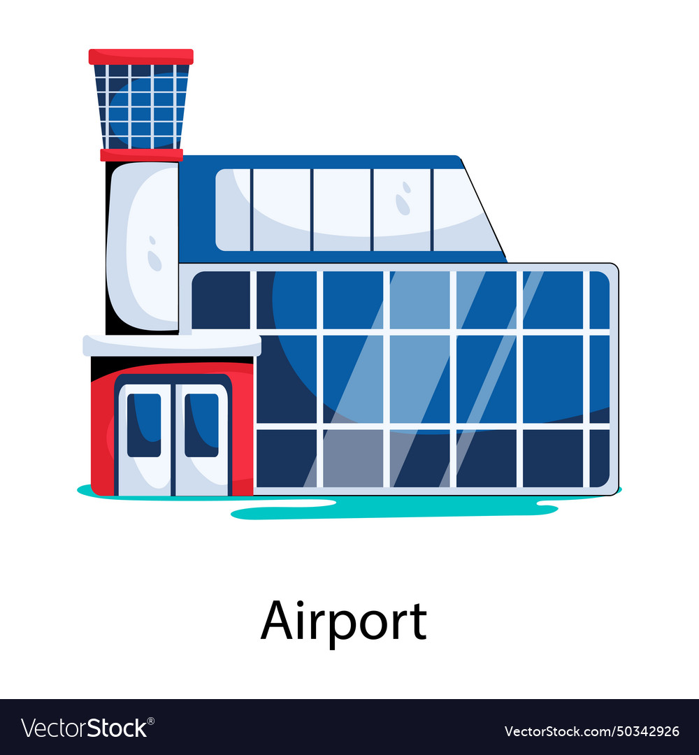 Airport Royalty Free Vector Image - VectorStock