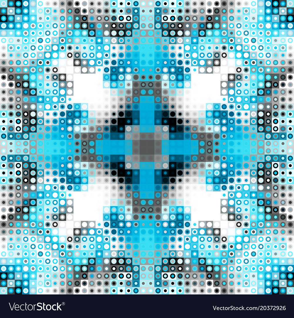 Geometric abstract pattern Royalty Free Vector Image