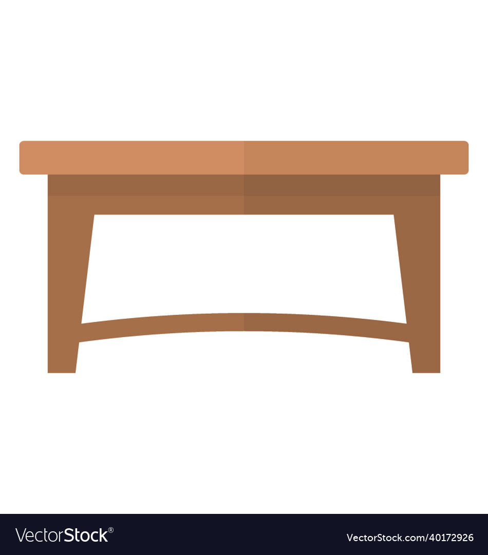 Table Royalty Free Vector Image - VectorStock