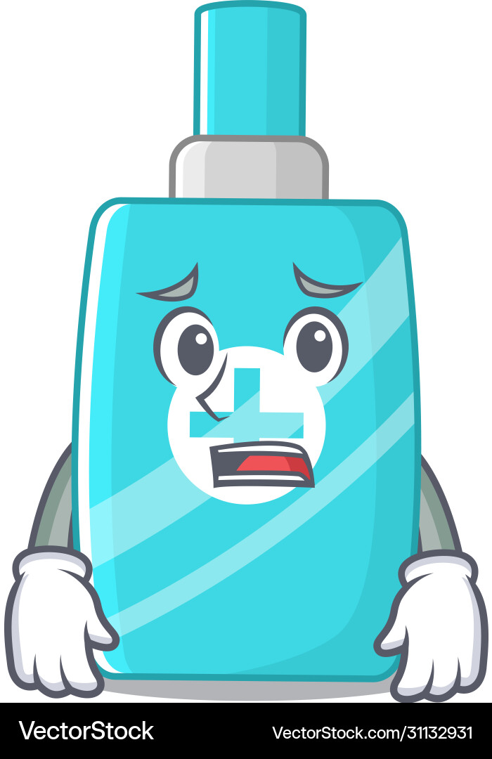 Cartoon design style ointment cream showing Vector Image