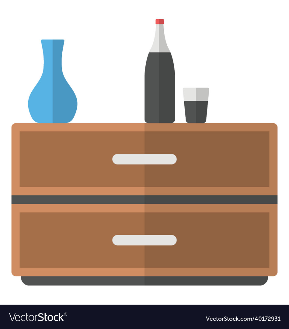 Lounge table Royalty Free Vector Image - VectorStock