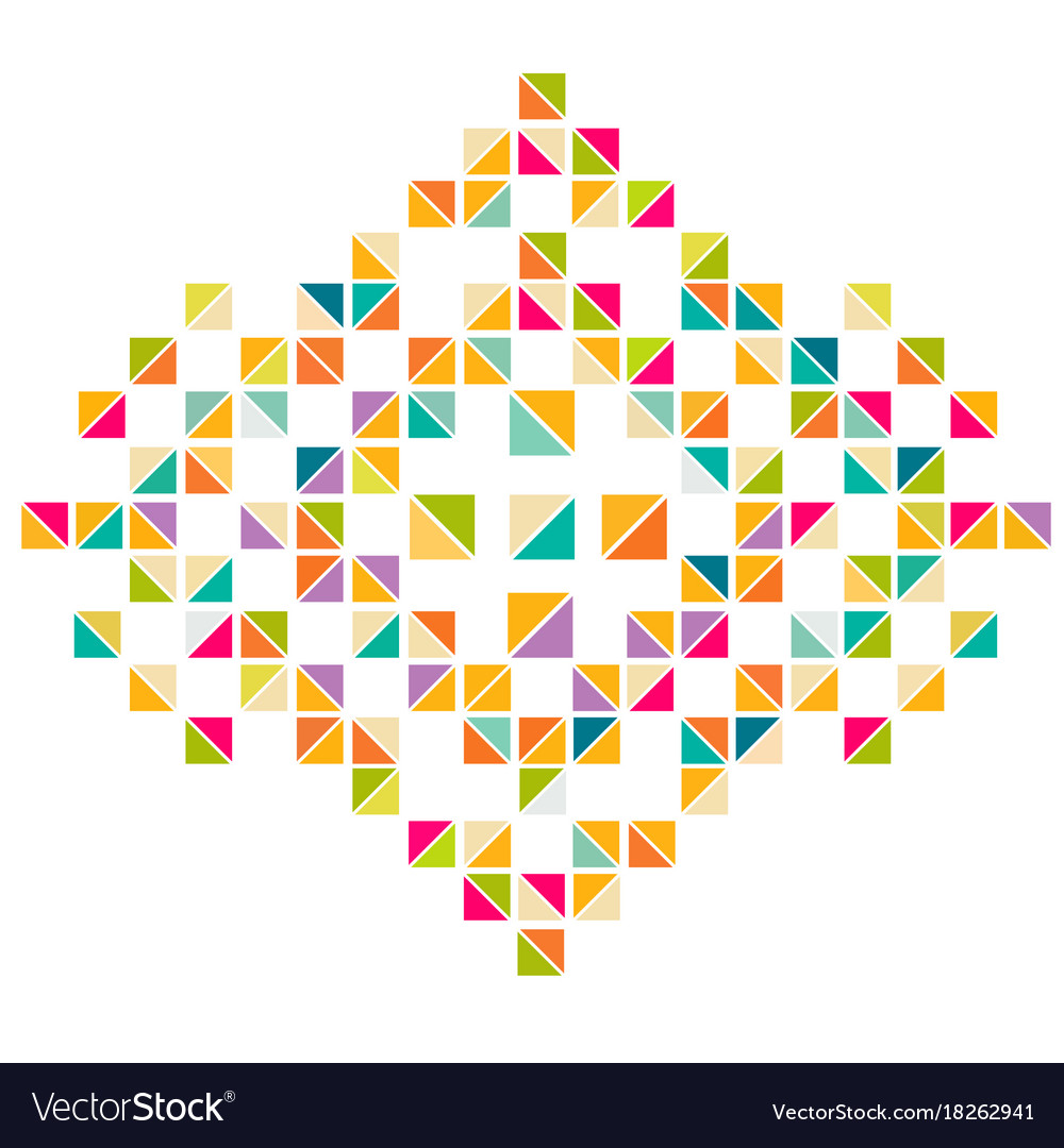 Abstract geometrical pattern Royalty Free Vector Image