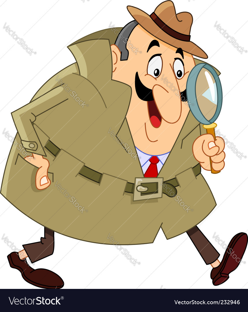Detective Royalty Free Vector Image - VectorStock Detective Royalty Free Vector Image - VectorStock