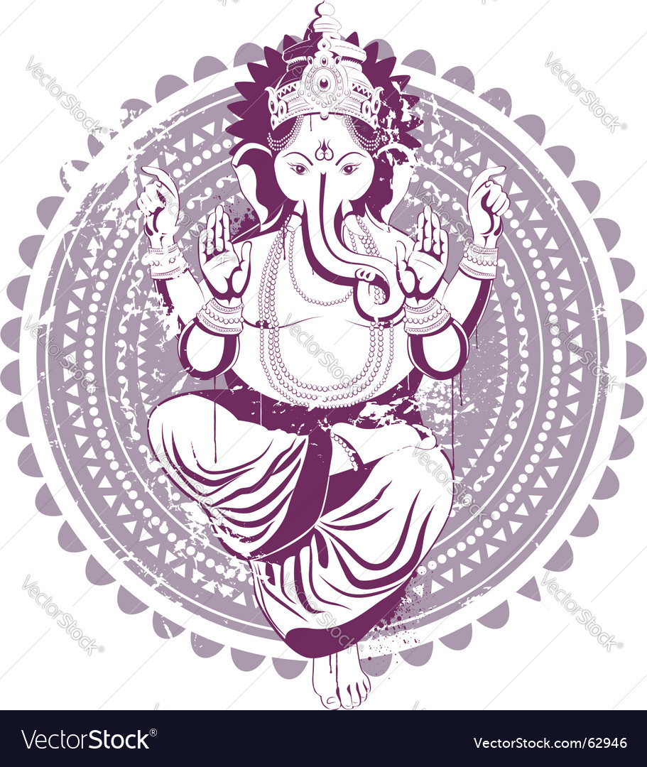 Ganesh Royalty Free Vector Image - VectorStock
