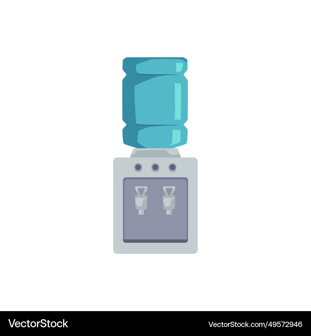 Water cooler for office and home Royalty Free Vector Image