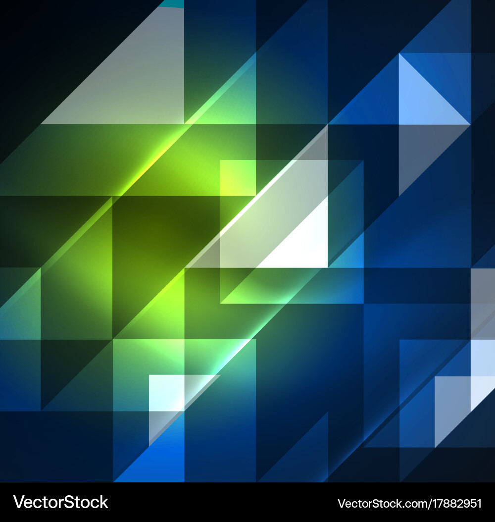 Cosmic electric background with shiny glowing Vector Image