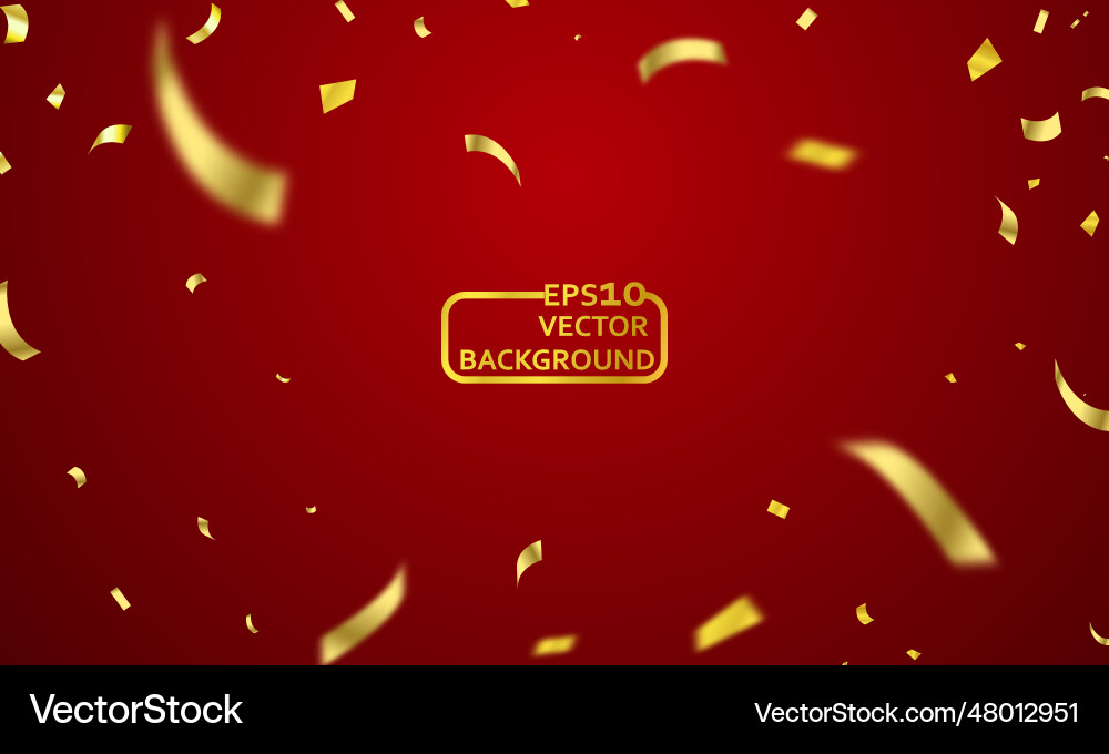 Red curtain background grand opening event design Vector Image