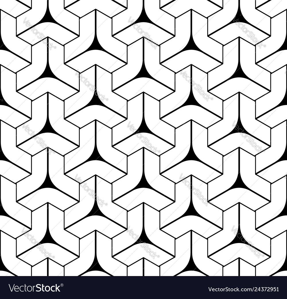 Seamless isometric pattern Royalty Free Vector Image
