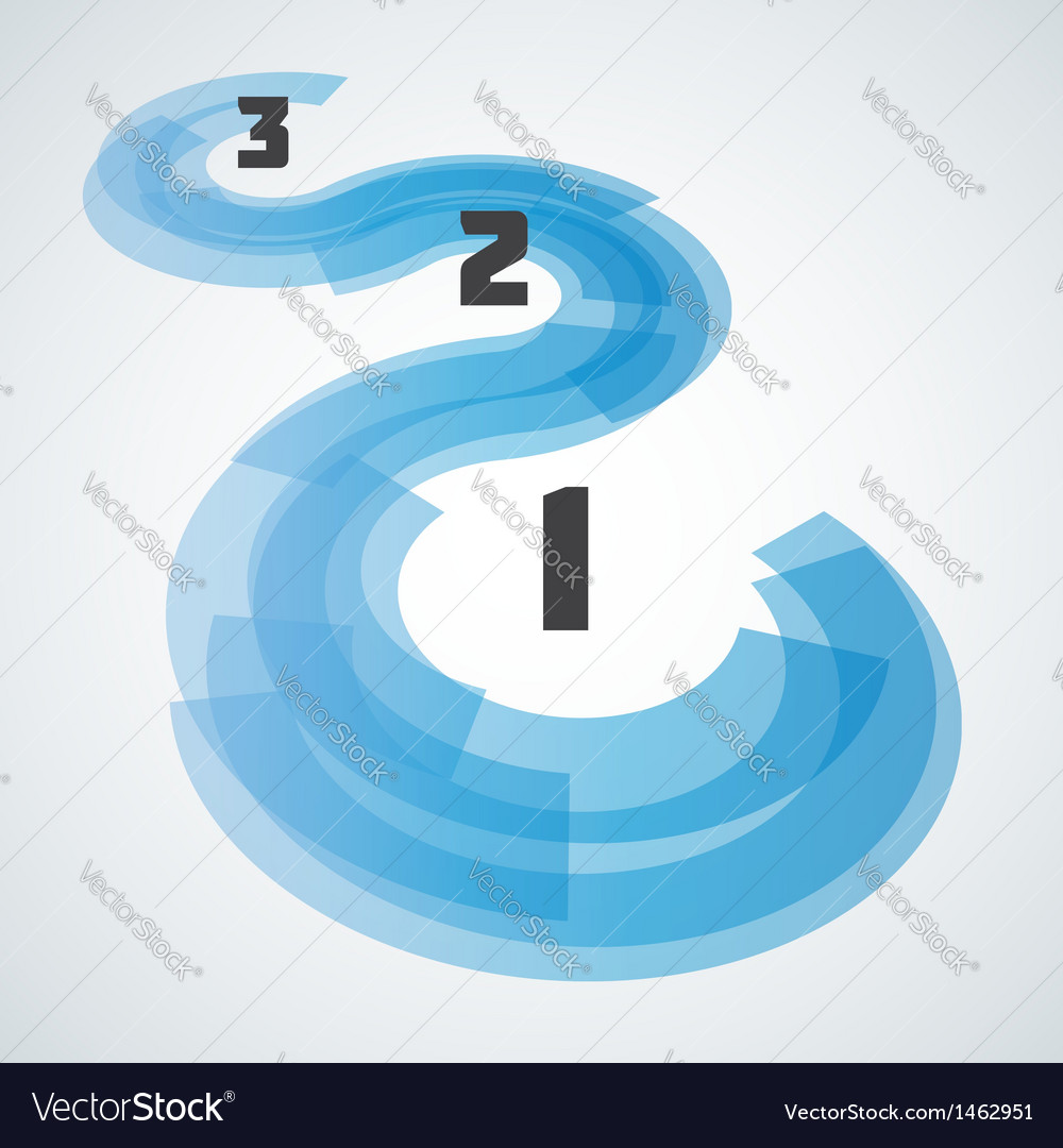 Steps infographics elements Royalty Free Vector Image