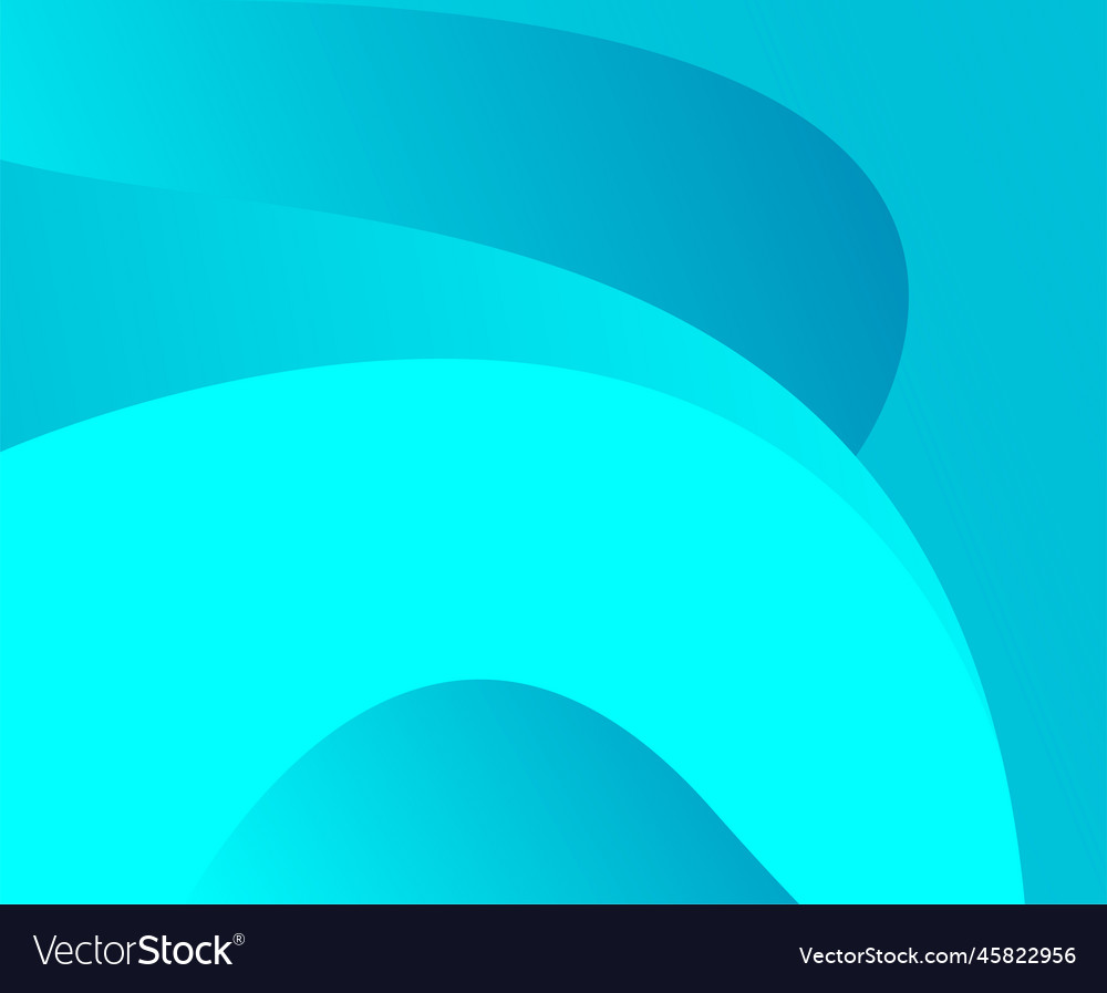 Cyan background gradient abstract texture Vector Image
