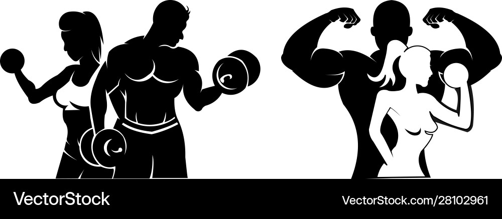 Physical fitness Royalty Free Vector Image - VectorStock