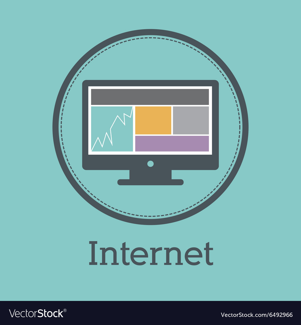 Computer technology design Royalty Free Vector Image