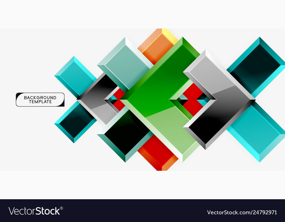 Abstract arrows composition background Royalty Free Vector