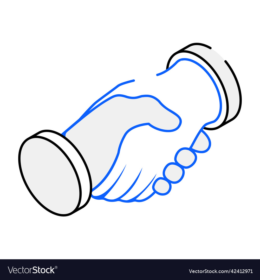 Handshake Royalty Free Vector Image - VectorStock