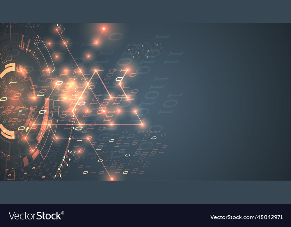 Isometric digital technology and engineering Vector Image