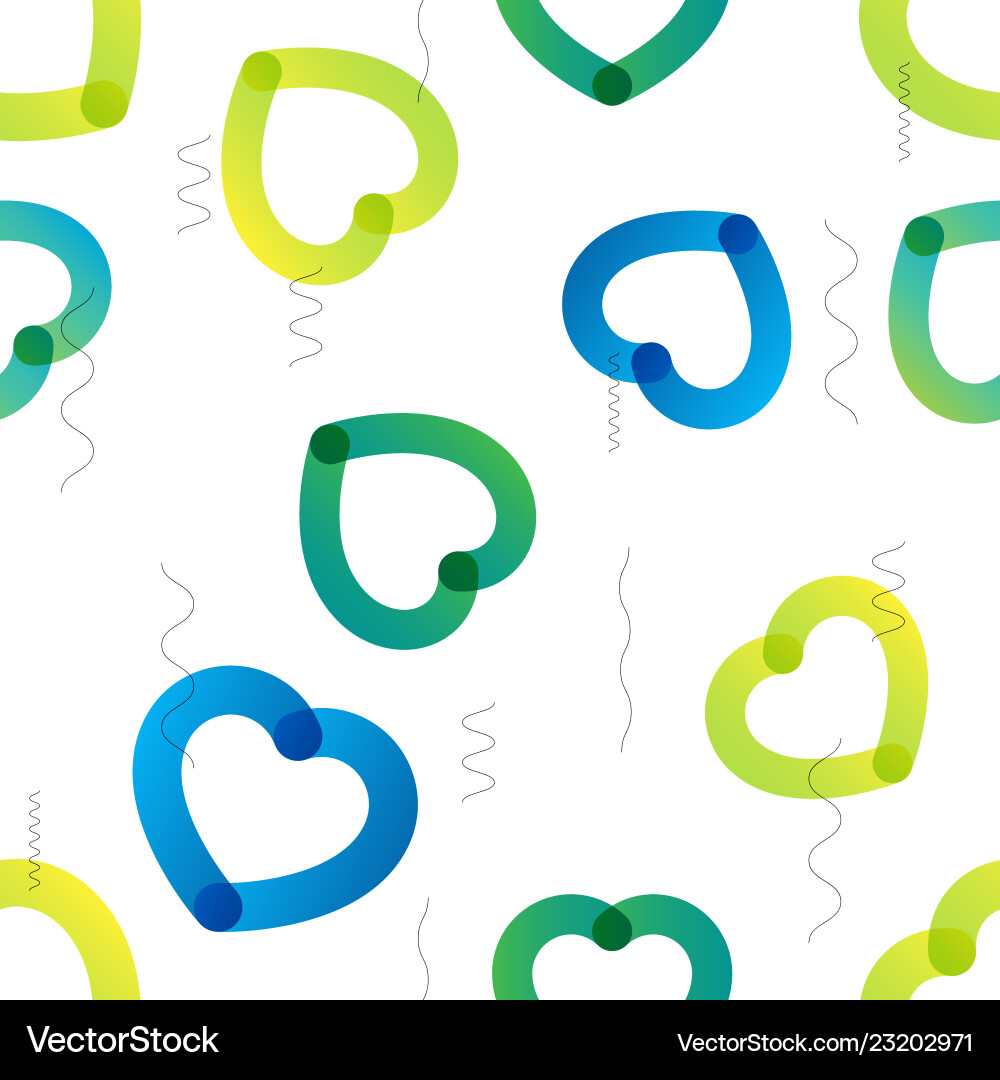 Love actually colorful trendy seamless Royalty Free Vector