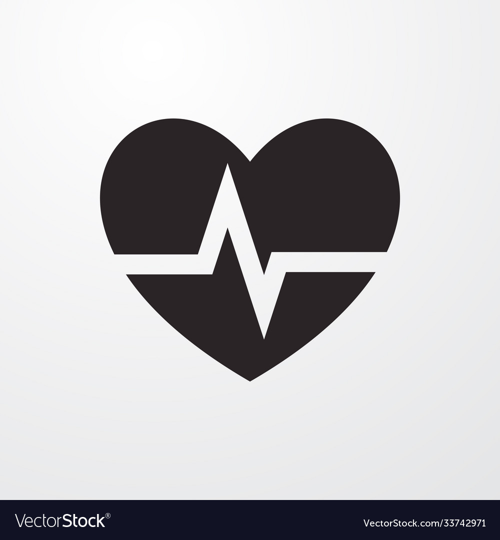 Pulse icon Royalty Free Vector Image - VectorStock