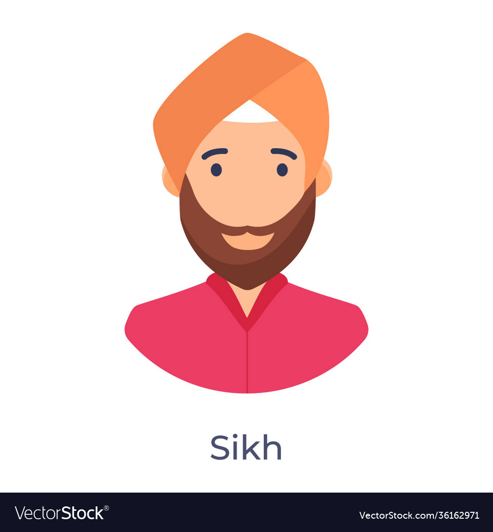 Sikh Royalty Free Vector Image - VectorStock
