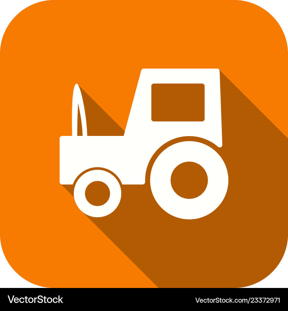 Tractor icon Royalty Free Vector Image - VectorStock