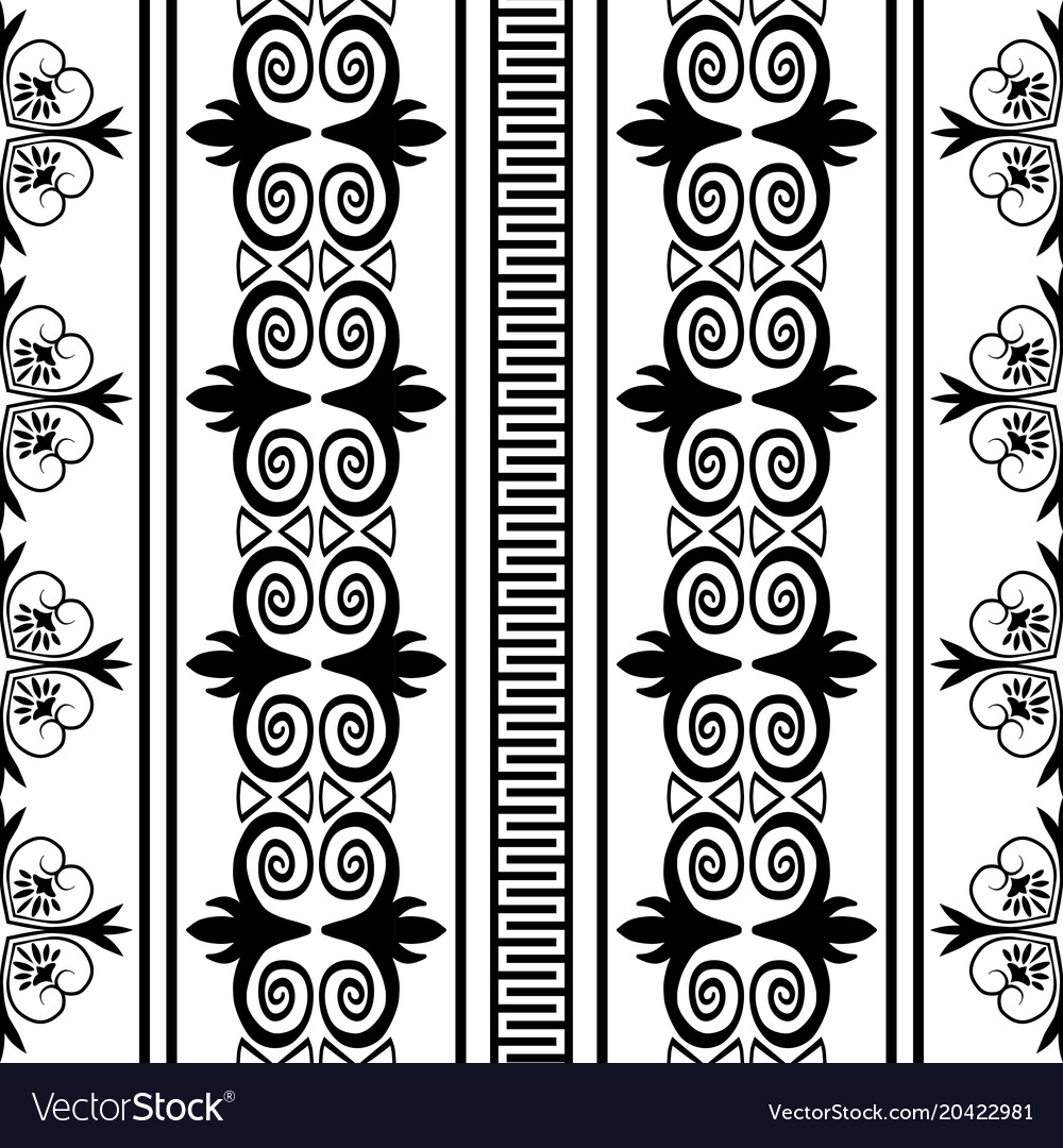 Antique seamless pattern Royalty Free Vector Image