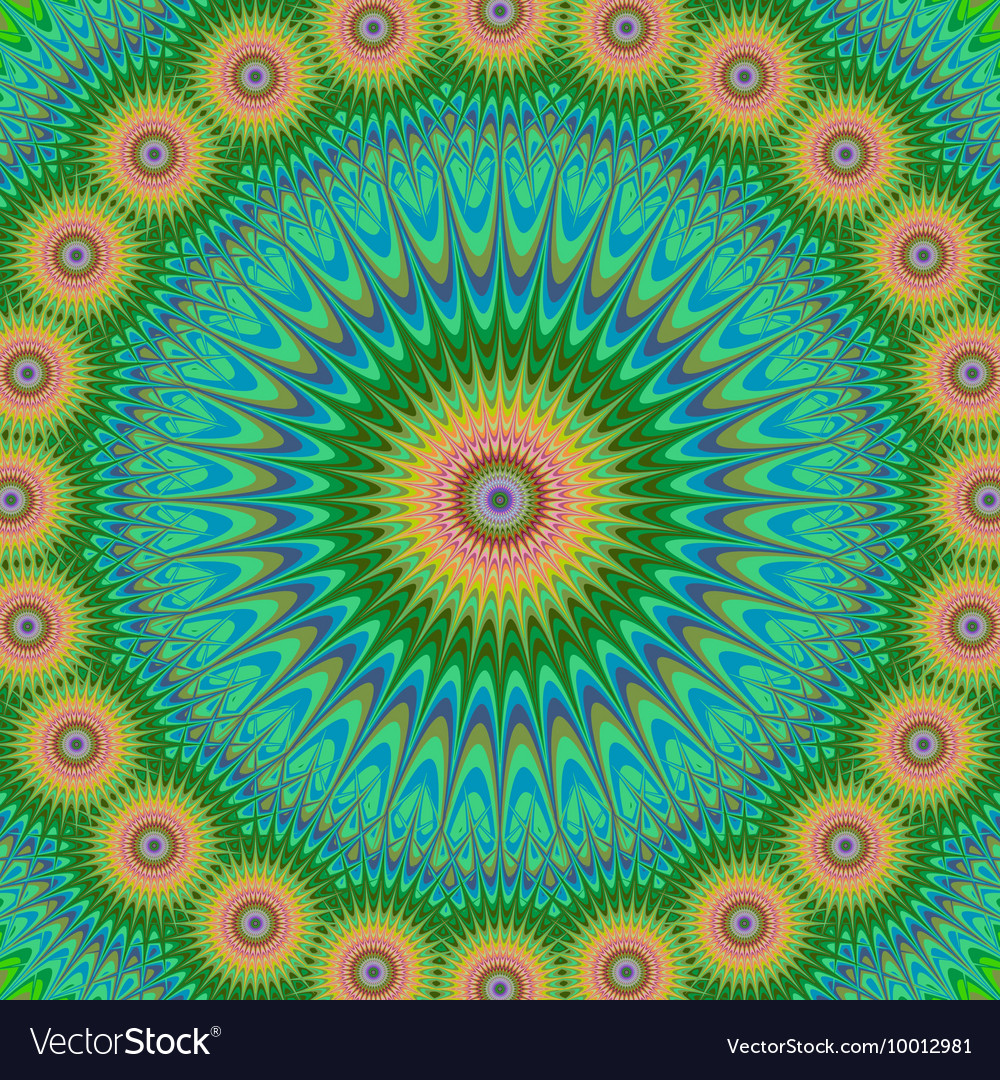 Fractal design patterned background Royalty Free Vector