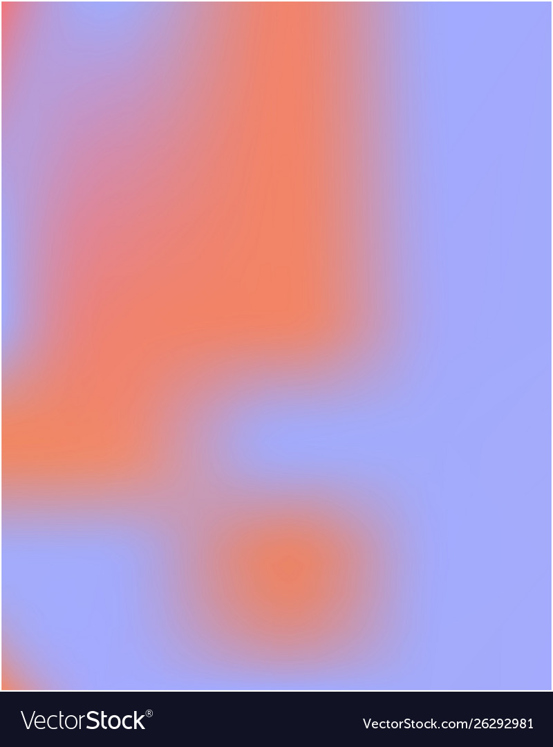 Gradient mesh painted in different colors Vector Image