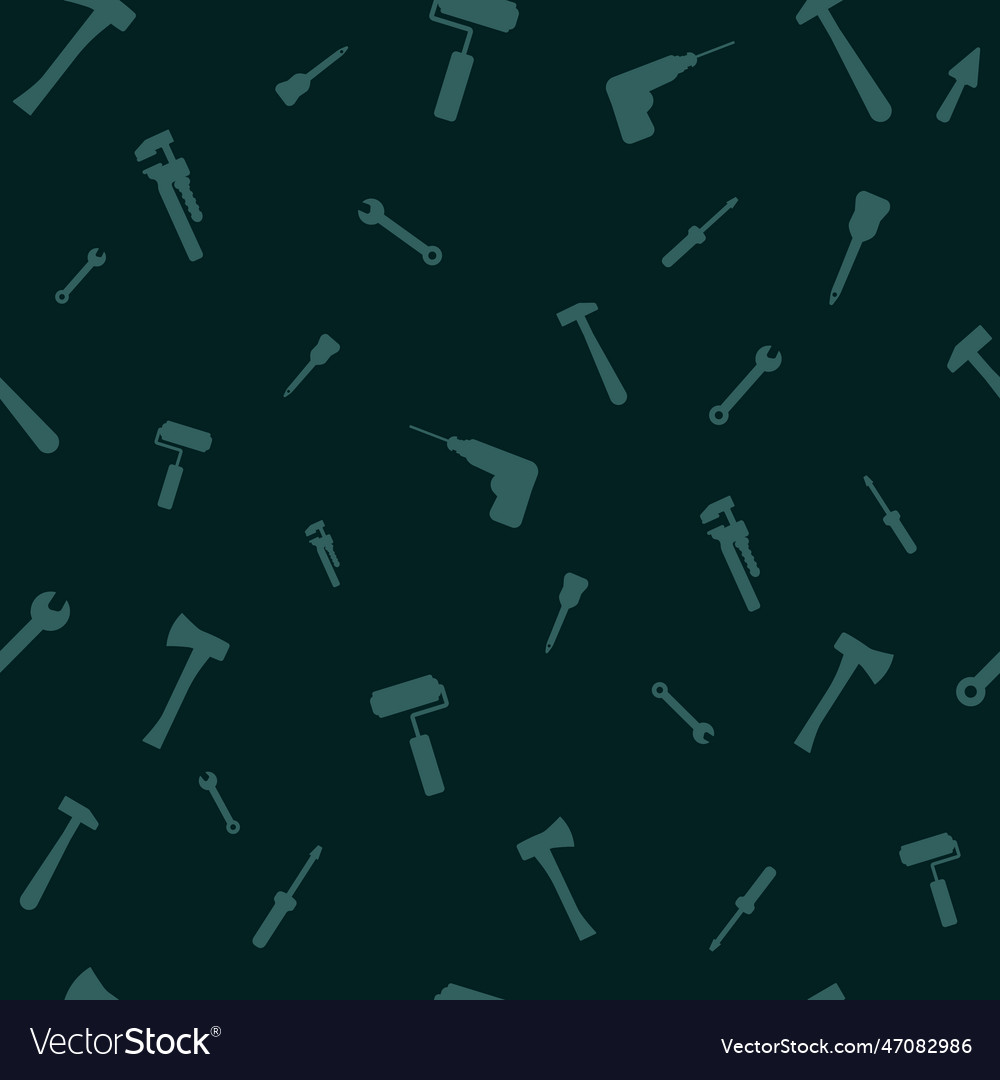 Seamless tools pattern background Royalty Free Vector Image