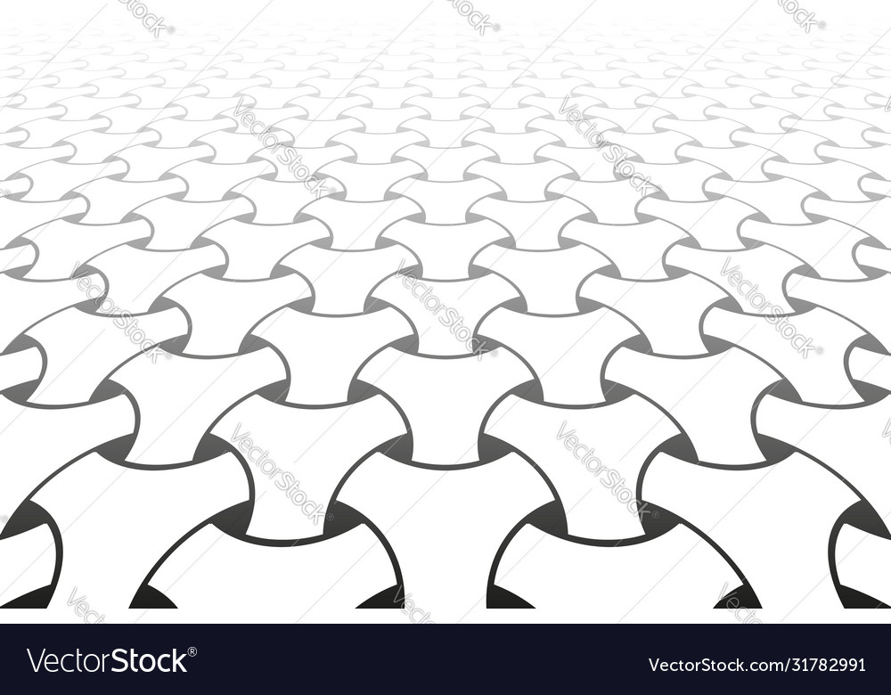 Abstract op art pattern Royalty Free Vector Image