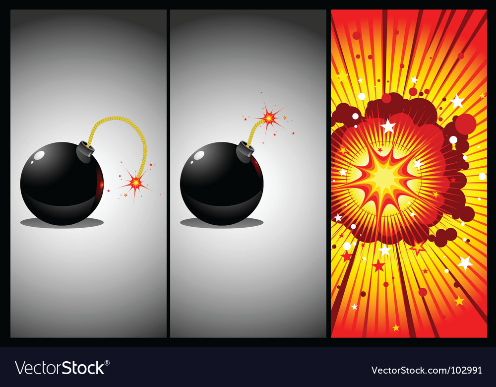 Bomb Royalty Free Vector Image - VectorStock