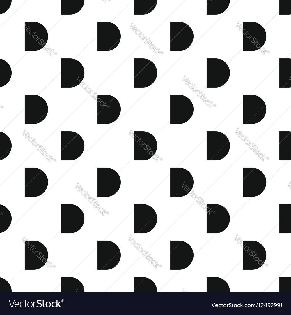 Button pattern simple style Royalty Free Vector Image