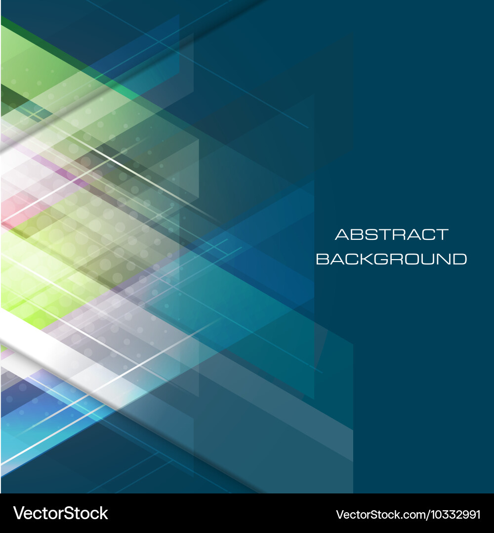 Colorful geometric pattern on abstract background Vector Image