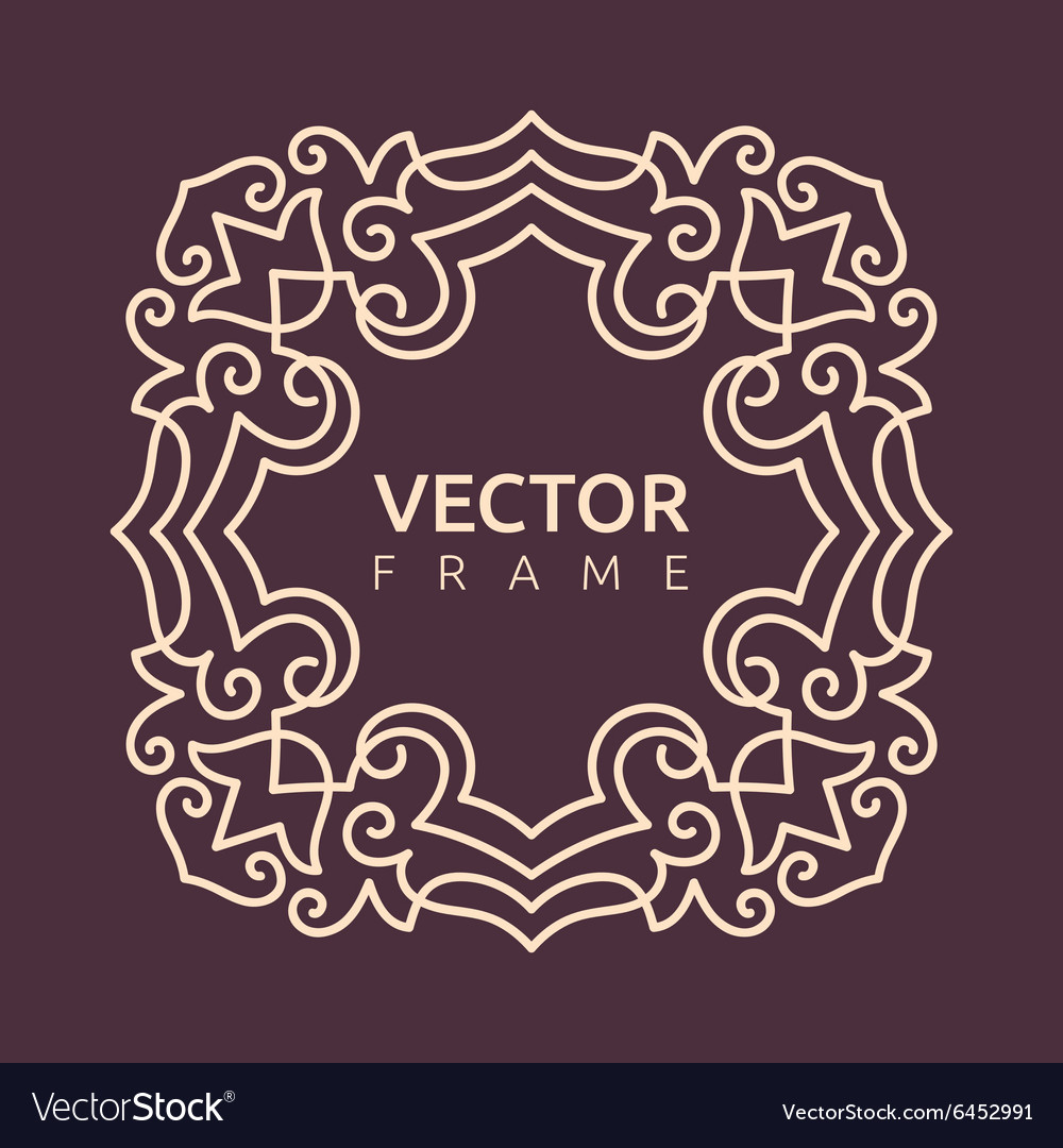 Monogram Royalty Free Vector Image - VectorStock