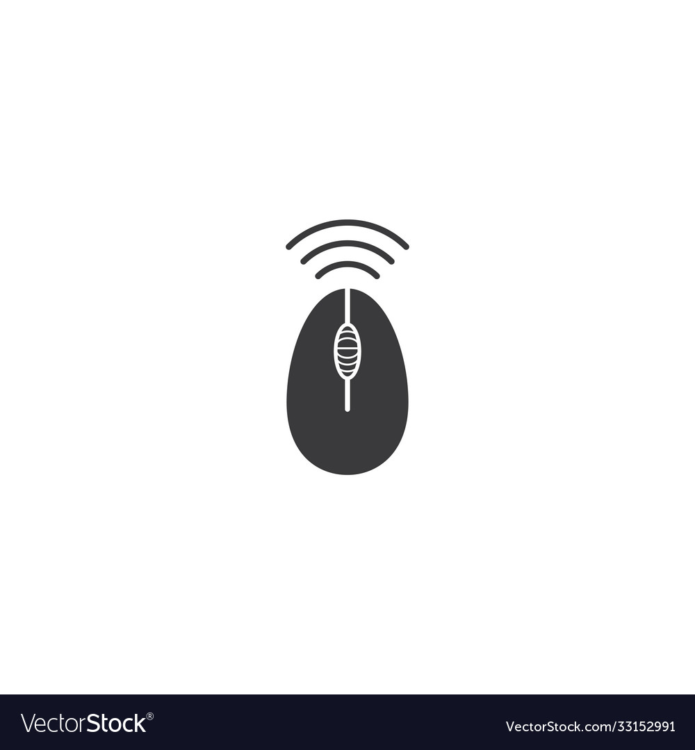 Wireless mouse icon Royalty Free Vector Image - VectorStock