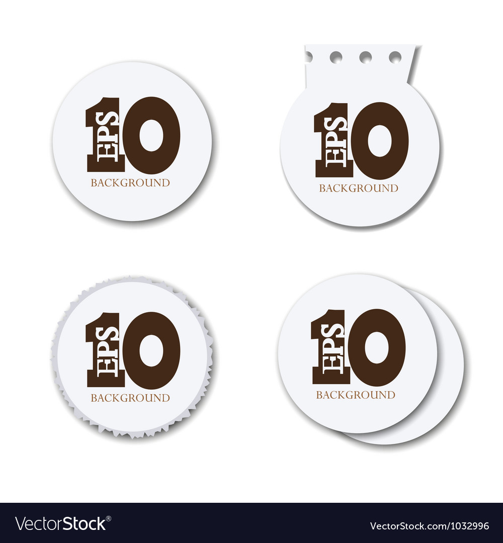 Circular Tabs Royalty Free Vector Image - VectorStock
