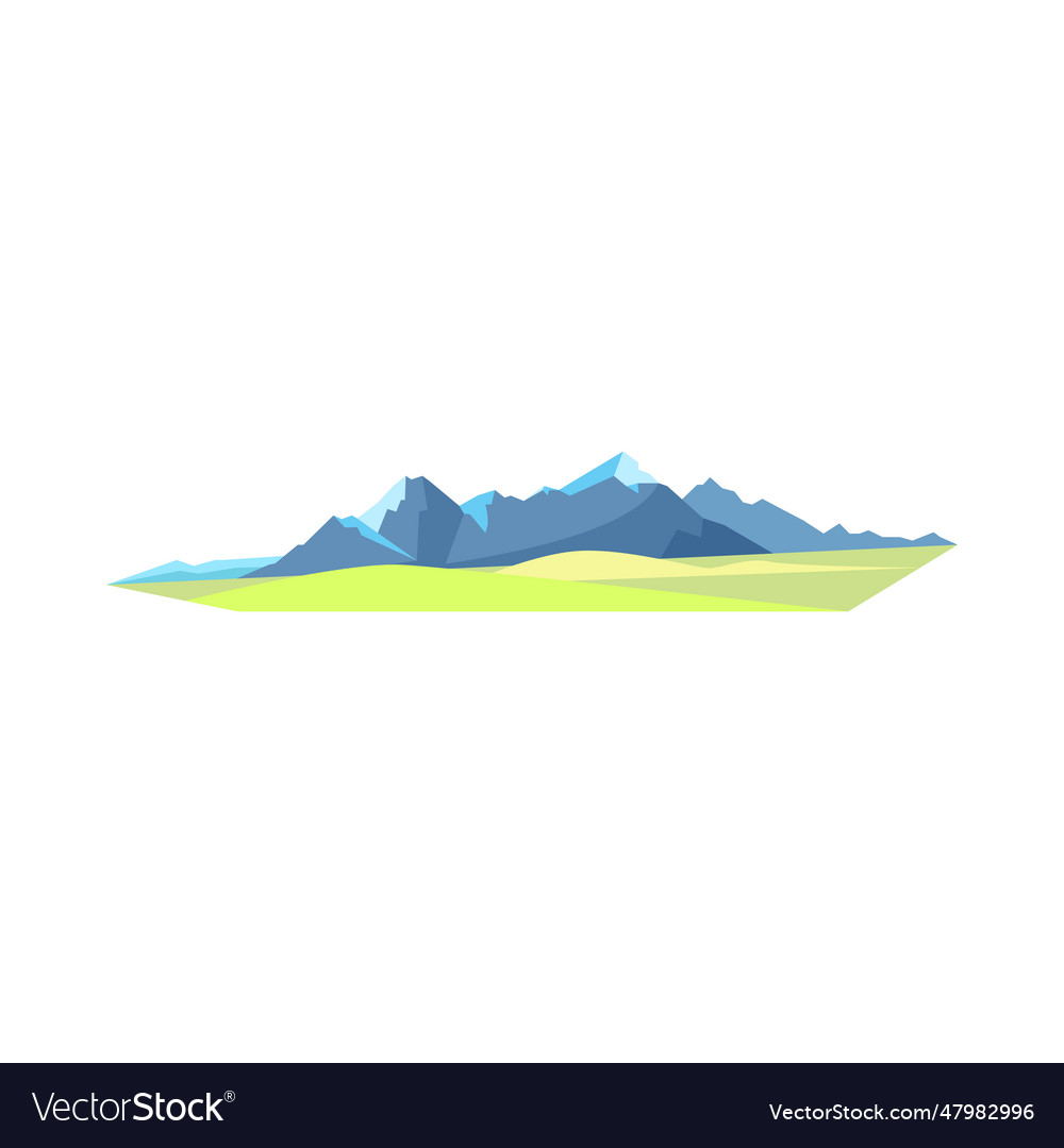 Glacier Royalty Free Vector Image - VectorStock