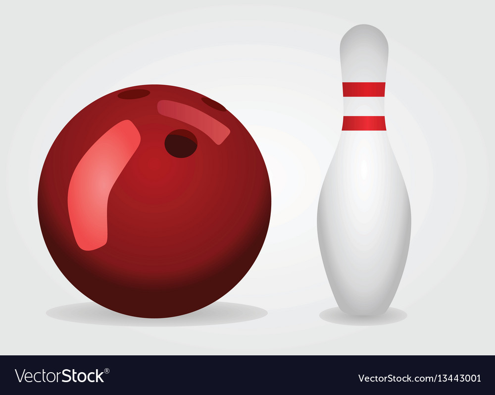 Bowling Royalty Free Vector Image - VectorStock