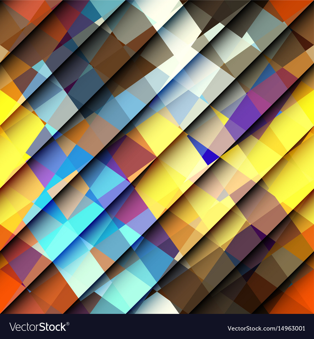 Geometric abstract pattern Royalty Free Vector Image