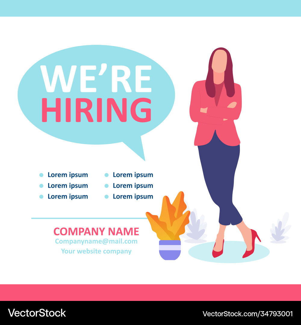 Recruitment recruiter choosing candidates with cv Vector Image