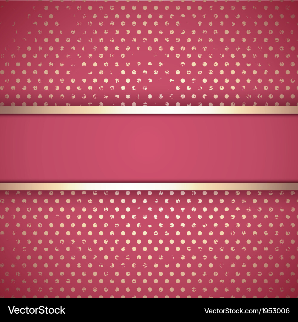 Grunge Vintage Golden Border Royalty Free Vector Image